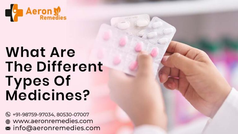 Different Types of Medicines and Their Uses | Aeron Remedies